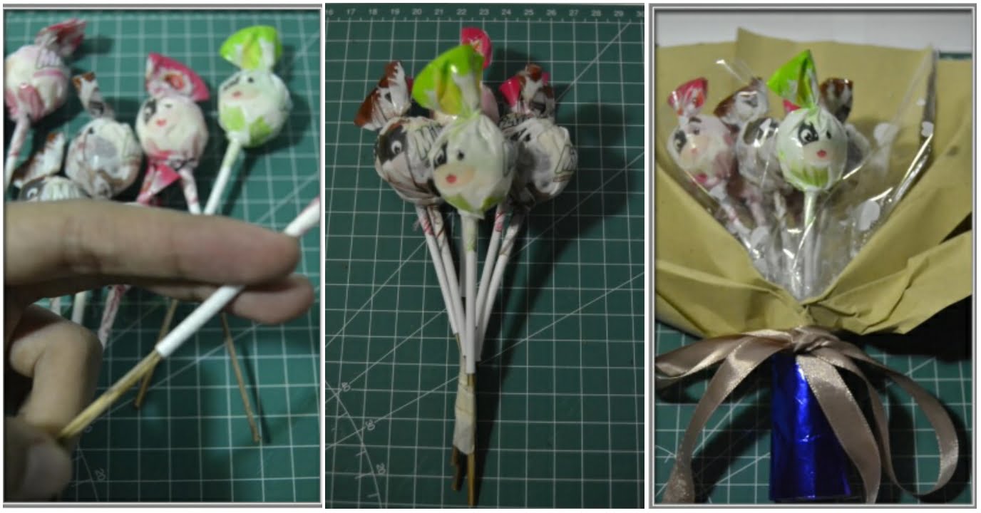 Tutorial Membuat Buket Lollipop | WEWO KINARYA BANGSA